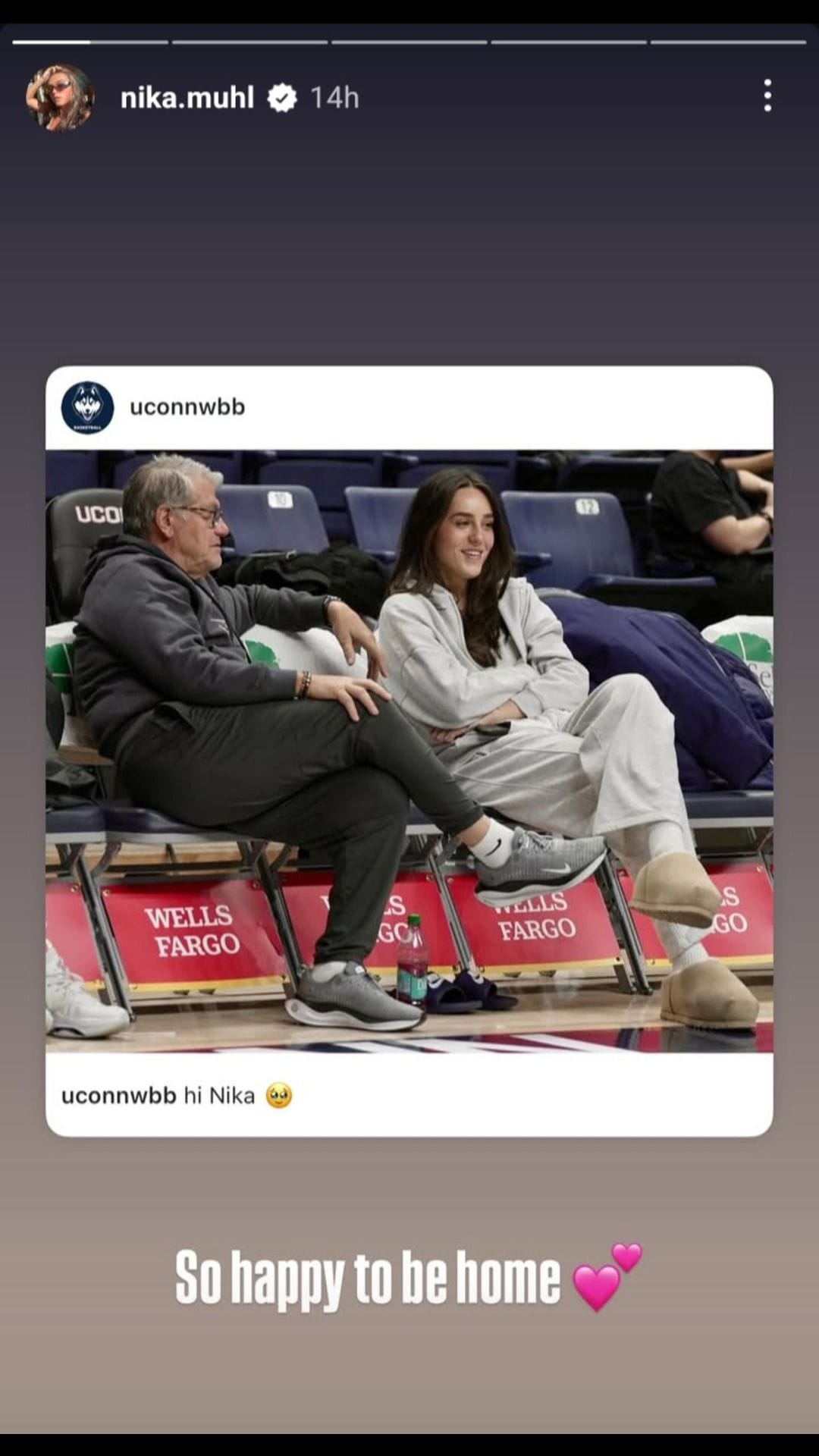 Nika Muhl shares honest thoughts on UConn's teachings helping her in ...