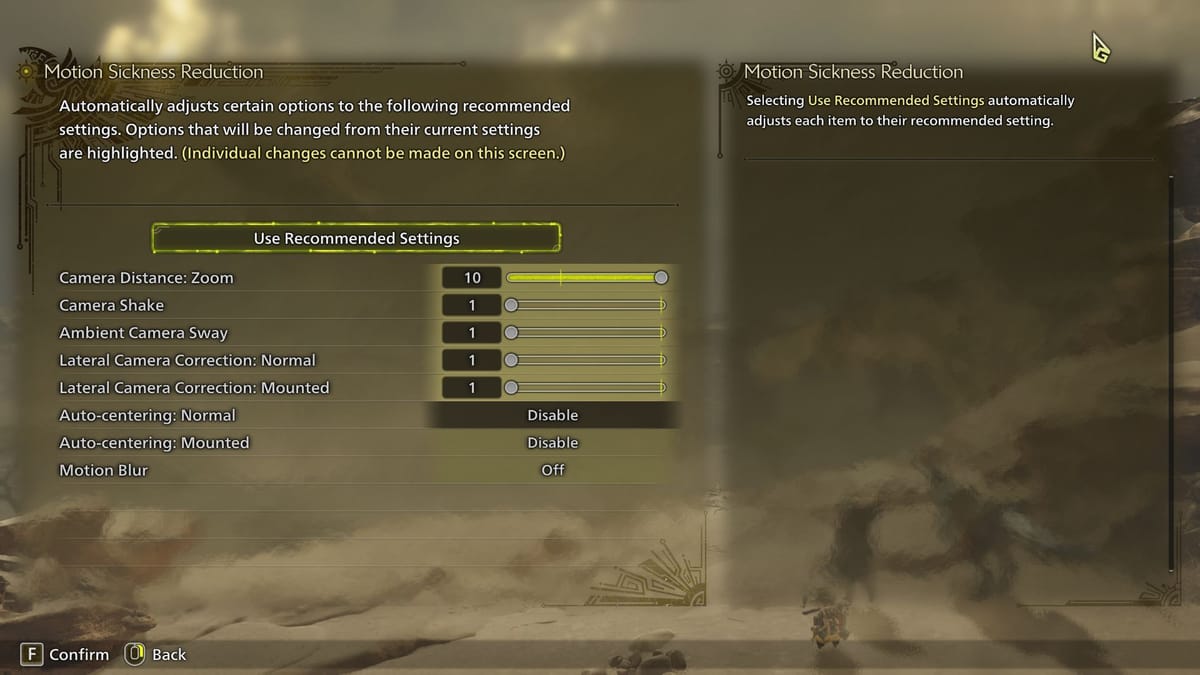 All Accessibility options in Monster Hunter Wilds explored