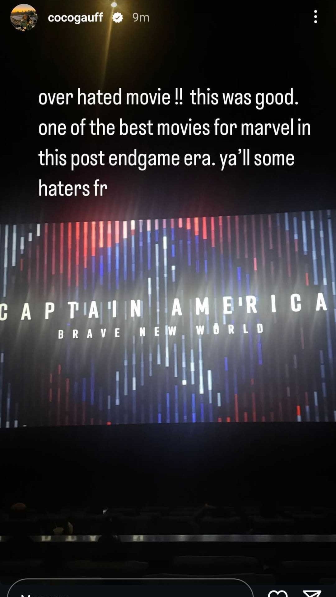 Coco Gauff calls out 'haters' as she defends Marvel's new controversial ...