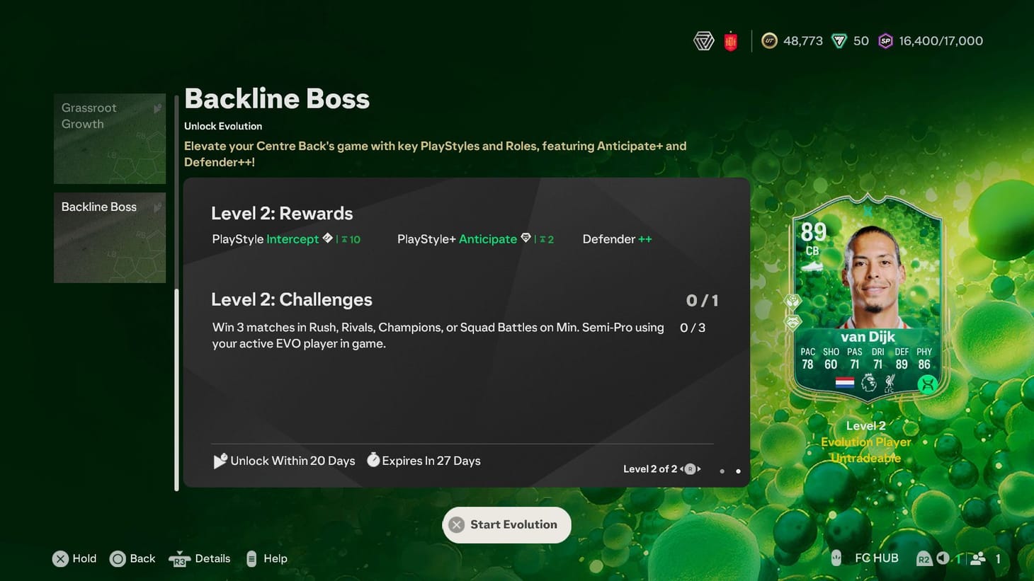 EA FC 25 Backline Boss Evolution guide: Best players to use, all upgrades, requirements, and more