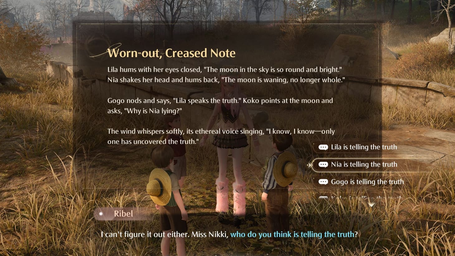 Infinity Nikki The Full Moon and the Truth quest guide