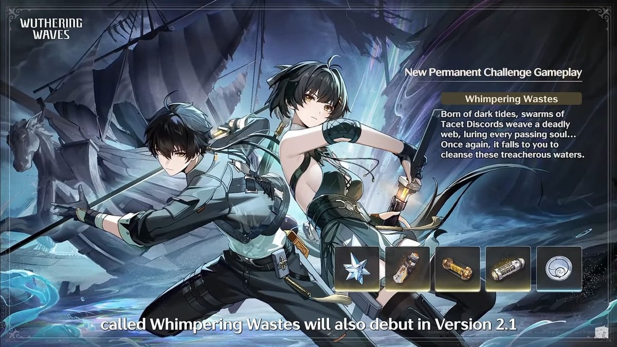 Wuthering Waves 2.1 livestream summary: Codes, characters, new area, and more