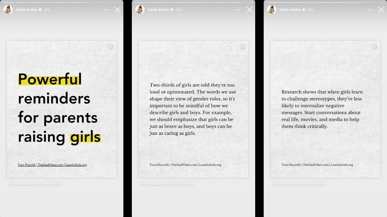 Francisco Lindor’s pregnant wife Katia reshares "powerful reminders ...