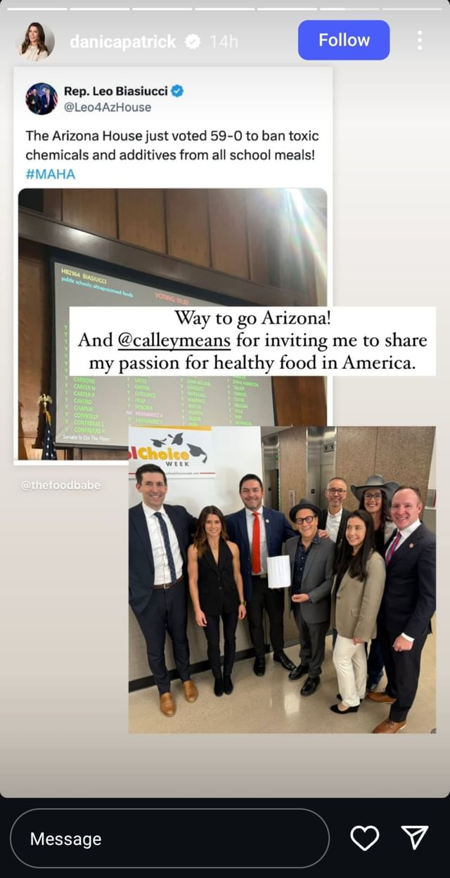 “Way to go”: Danica Patrick applauds Arizona House’s recent ruling on ...