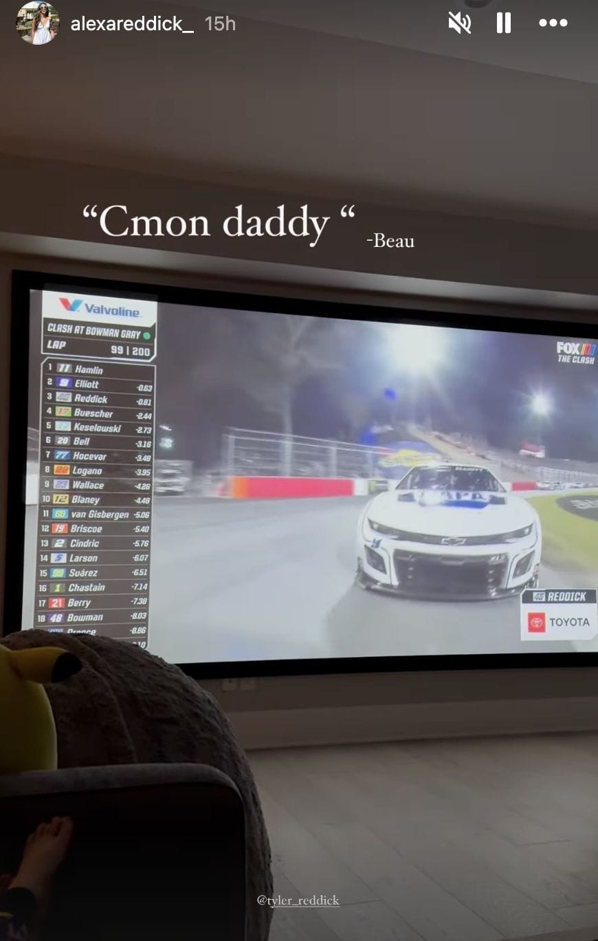 Tyler Reddick’s wife Alexa shares a heartwarming video of son Beau’s ...