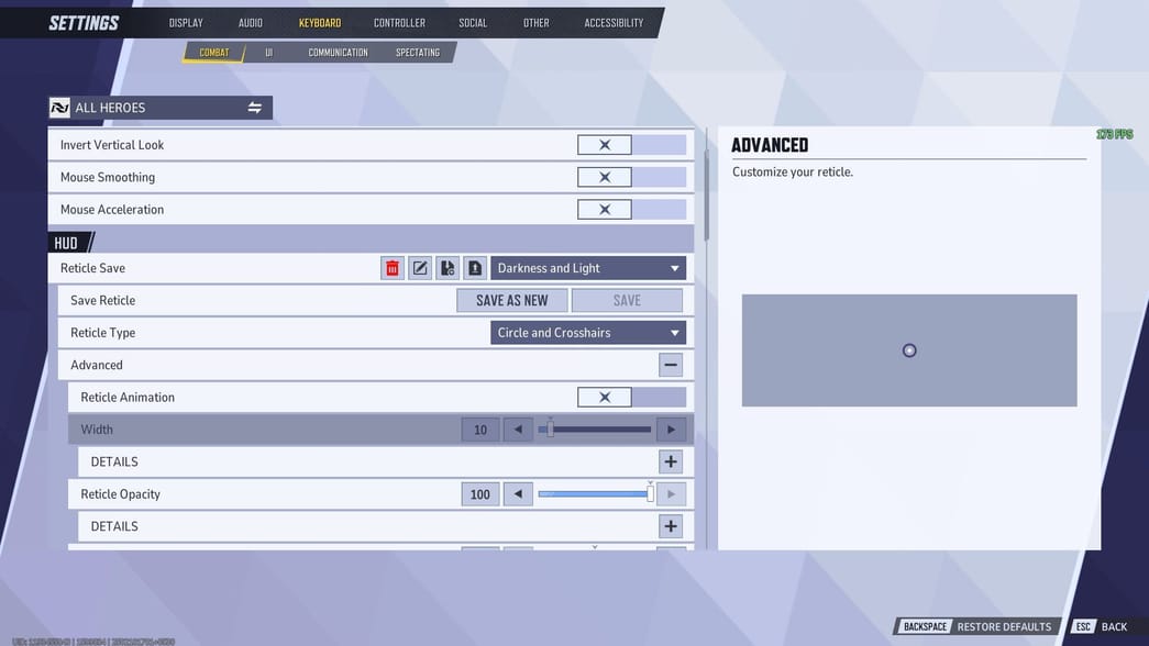 5 creative custom crosshairs you can use in Marvel Rivals