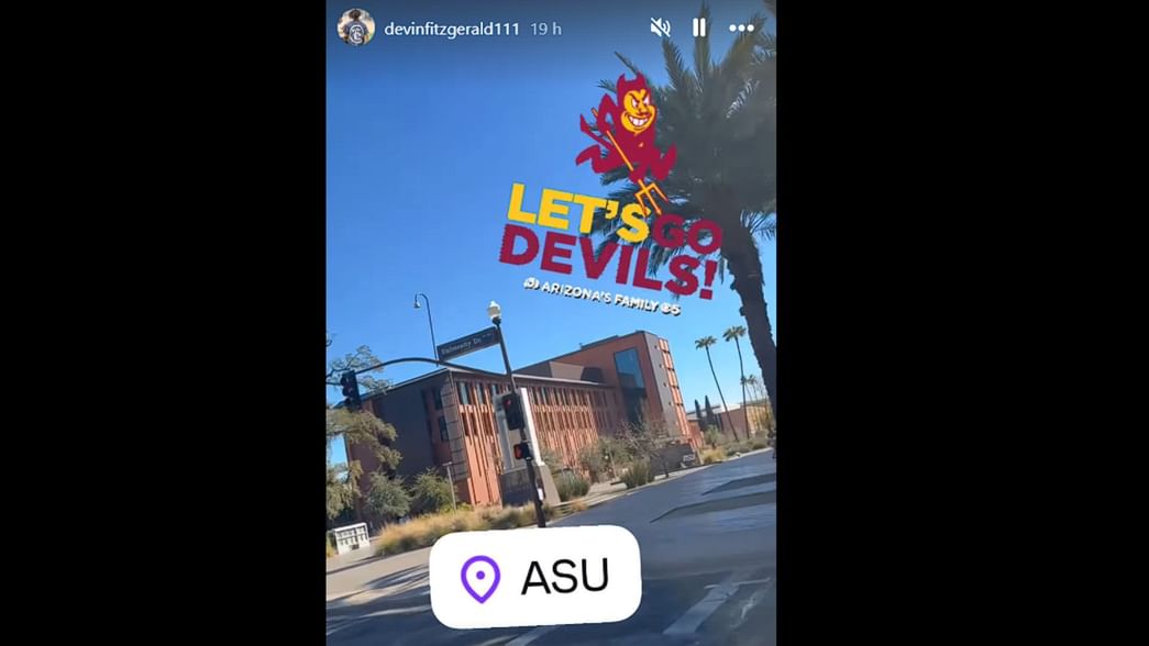 Cardinals legend Larry Fitzgerald Jr.'s son Devin Fitzgerald shares a ...