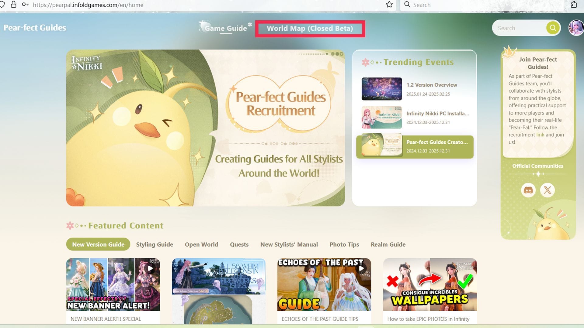 Infinity Nikki: How to use the official interactive world map