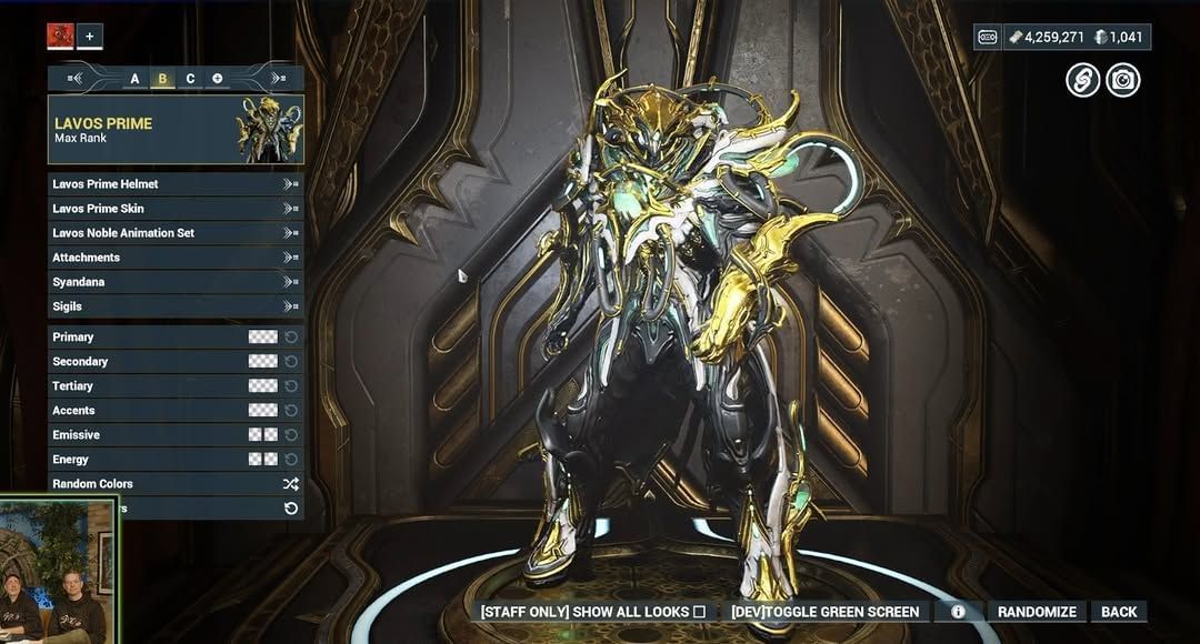 All Lavos Prime Relics in Warframe