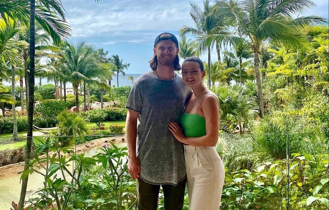 Who is Kyle Connor's wife, Ally Petack?