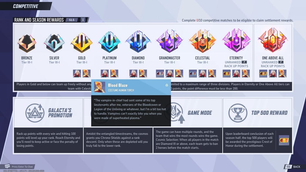 How to get Blood Blaze skin for Human Torch in Marvel Rivals