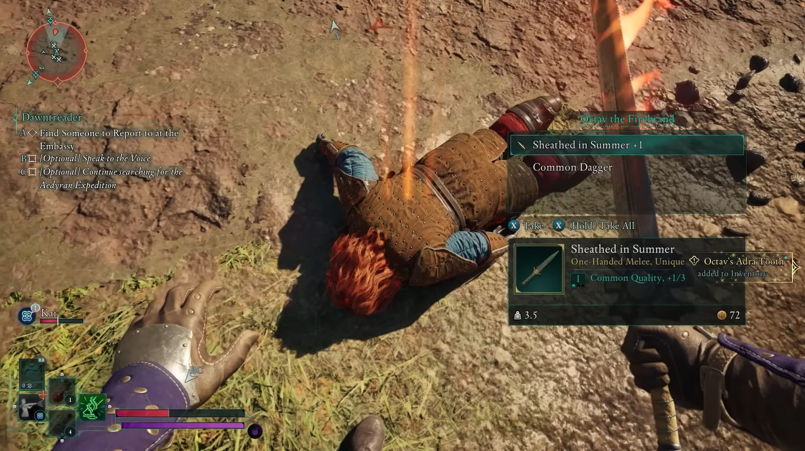 Avowed: 7 best Unique weapons you can get in Dawnshore