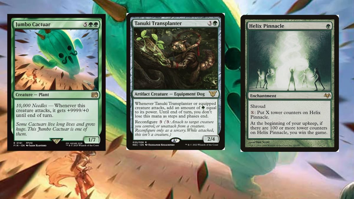 MTG Final Fantasy expansion's Jumbo Cactuar creates some truly ...