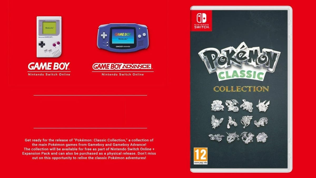Pokemon Day Presents leaks hint at Pokemon Port Collection