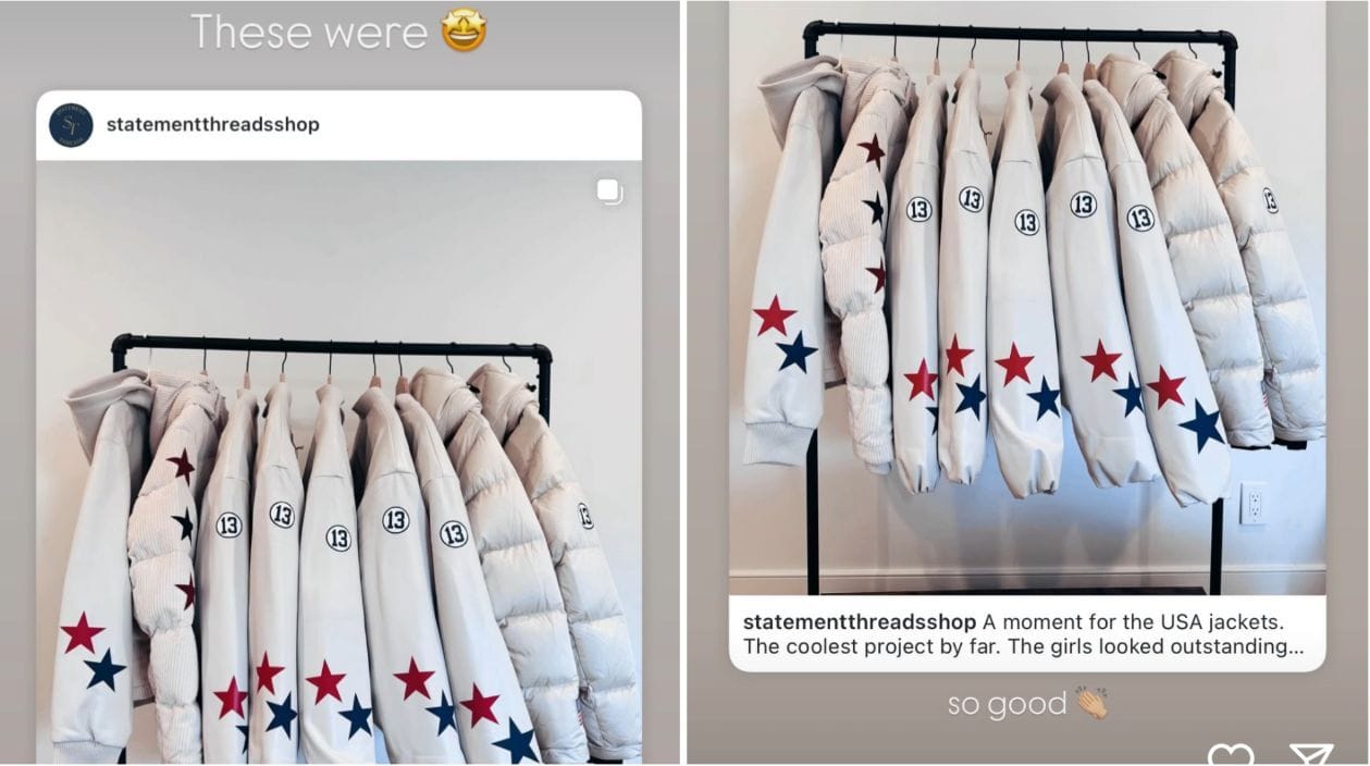 Johnny Gaudreau and Zach Werenski's partners drop three-word reactions ...