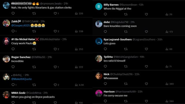 Paulo Costa's callout of Bo Nickal with a typo has MMA fans in splits ...