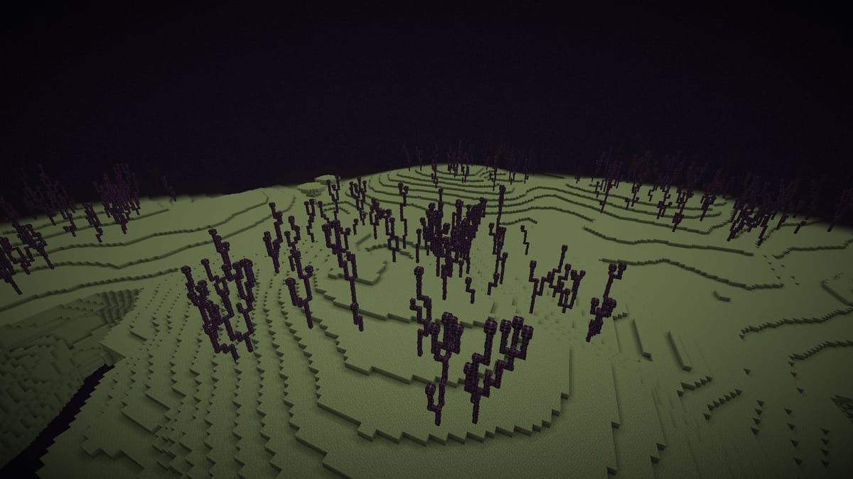 Minecraft: All End biomes explained