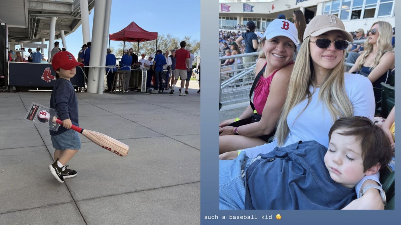 Alex Bregman's wife Reagan & son Knox rock Red Sox gear to support 2x ...