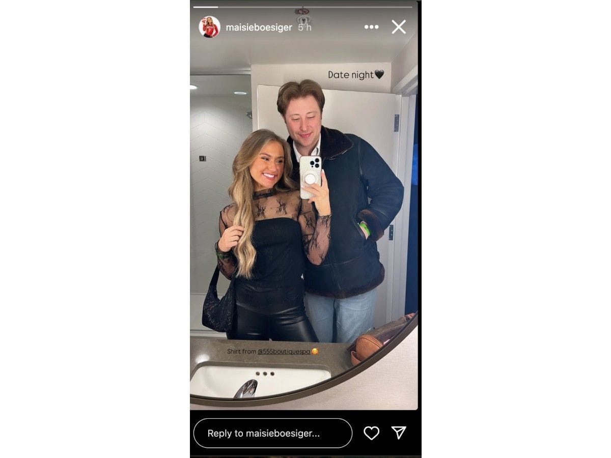 Nebraska Volleyball's Maisie Boesiger shares a glimpse of her date ...