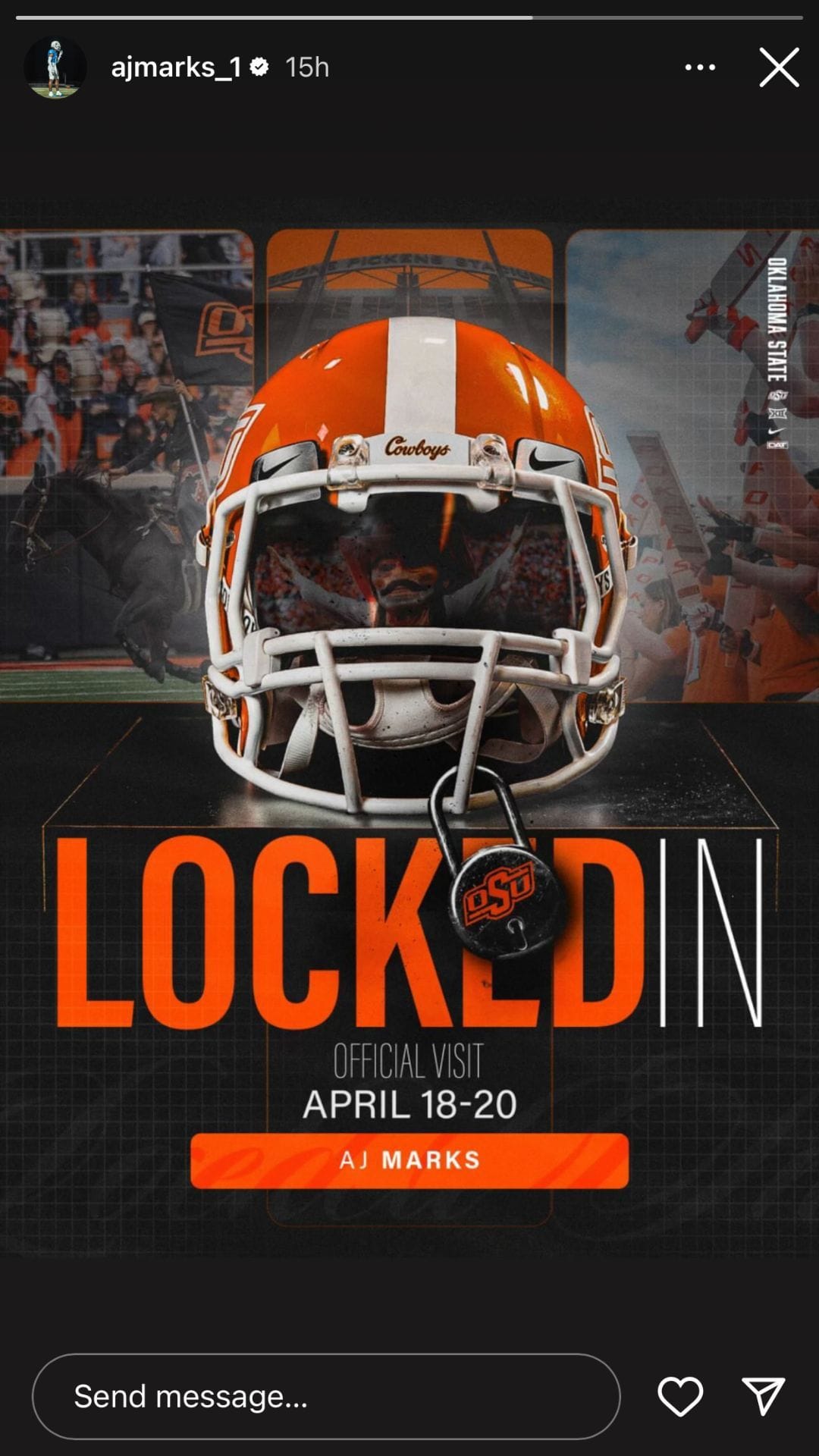 IMG Academy DB AJ Marks announces an official visit to a major Big 12 team amid interest from ...