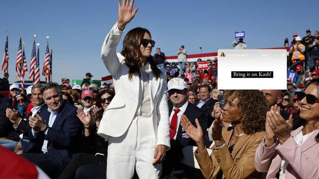 Danica Patrick drops 4-word reaction to a meme on Kash Patel's confirmation as the FBI director