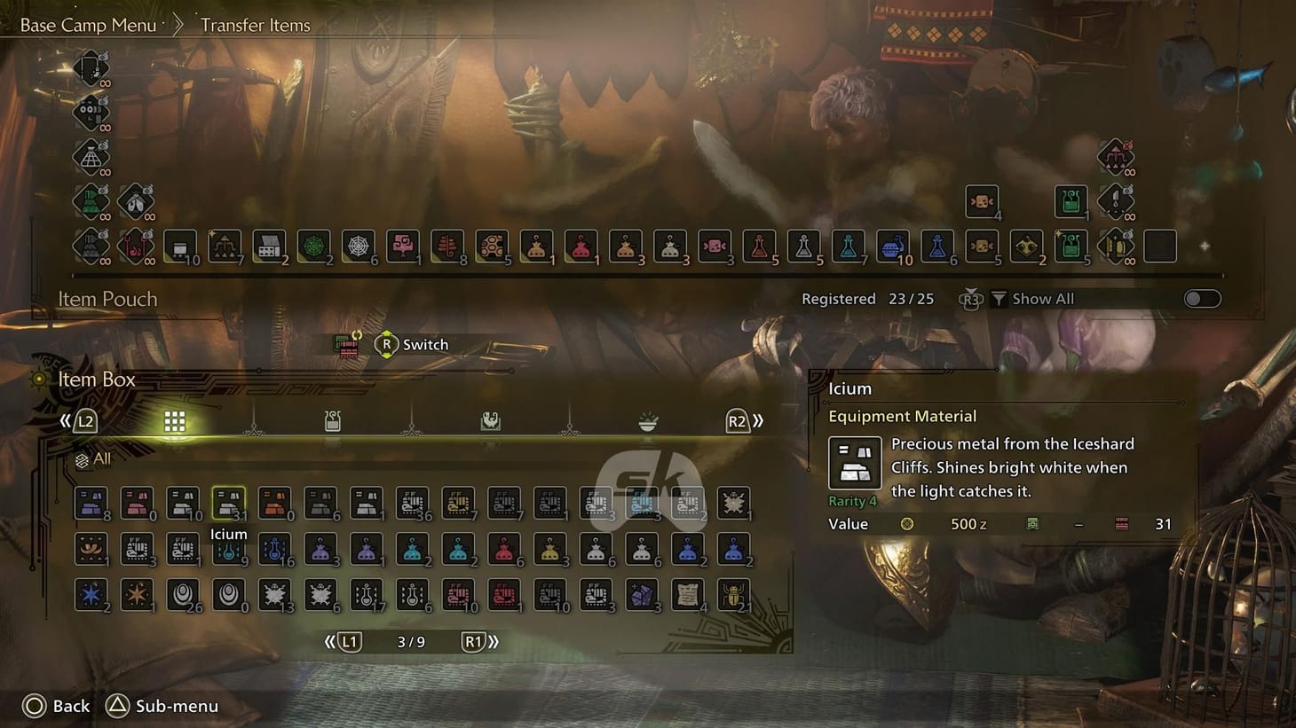 Where to find Icium in Monster Hunter Wilds