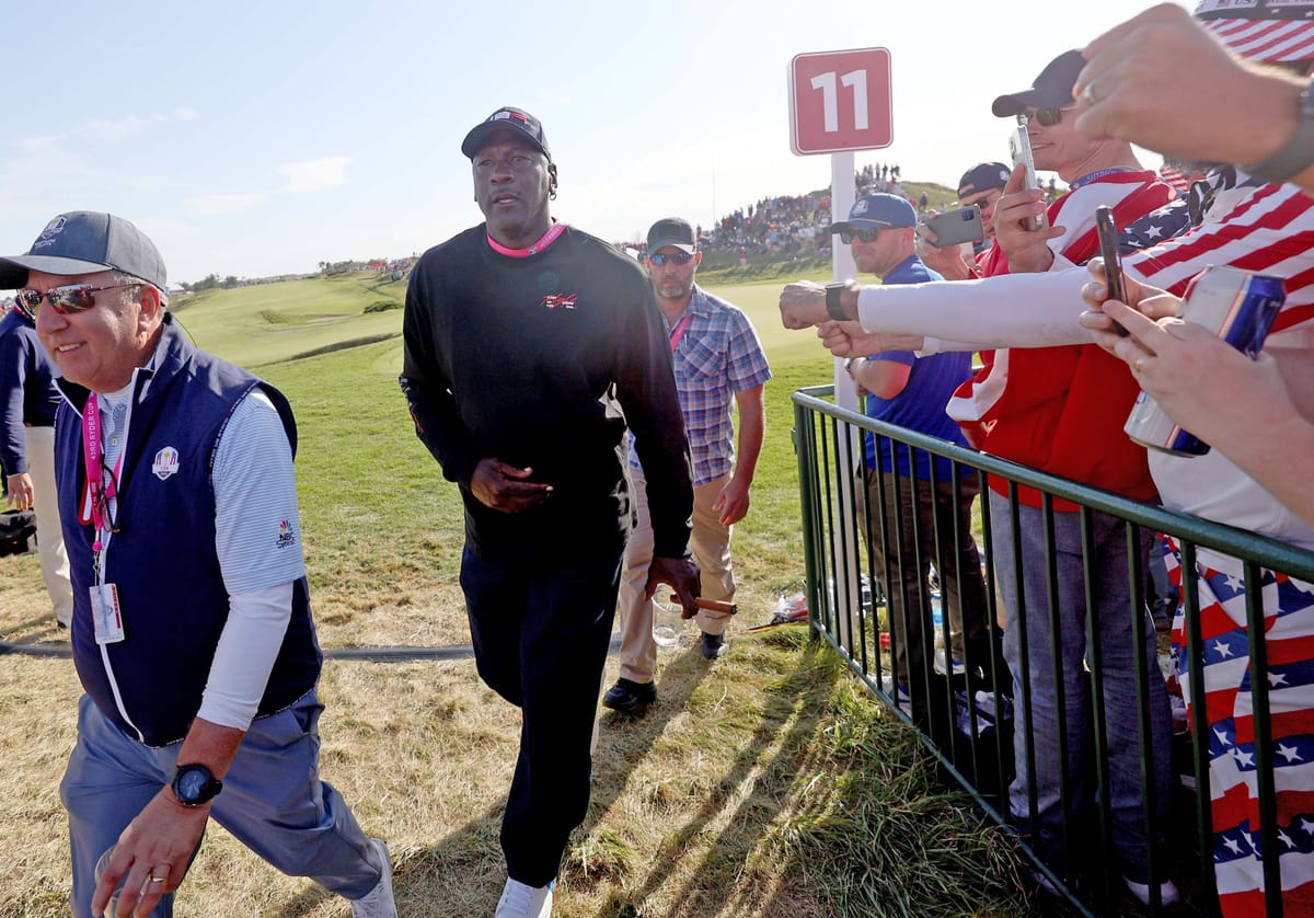 "It’s like playing in a mirror": When $3.5B worth Michael Jordan called golf "the hardest sport"