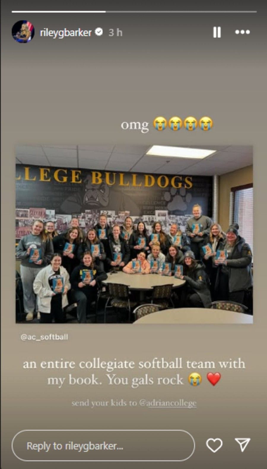 "You gals rock"- Riley Gaines makes her feelings known as Adrian ...