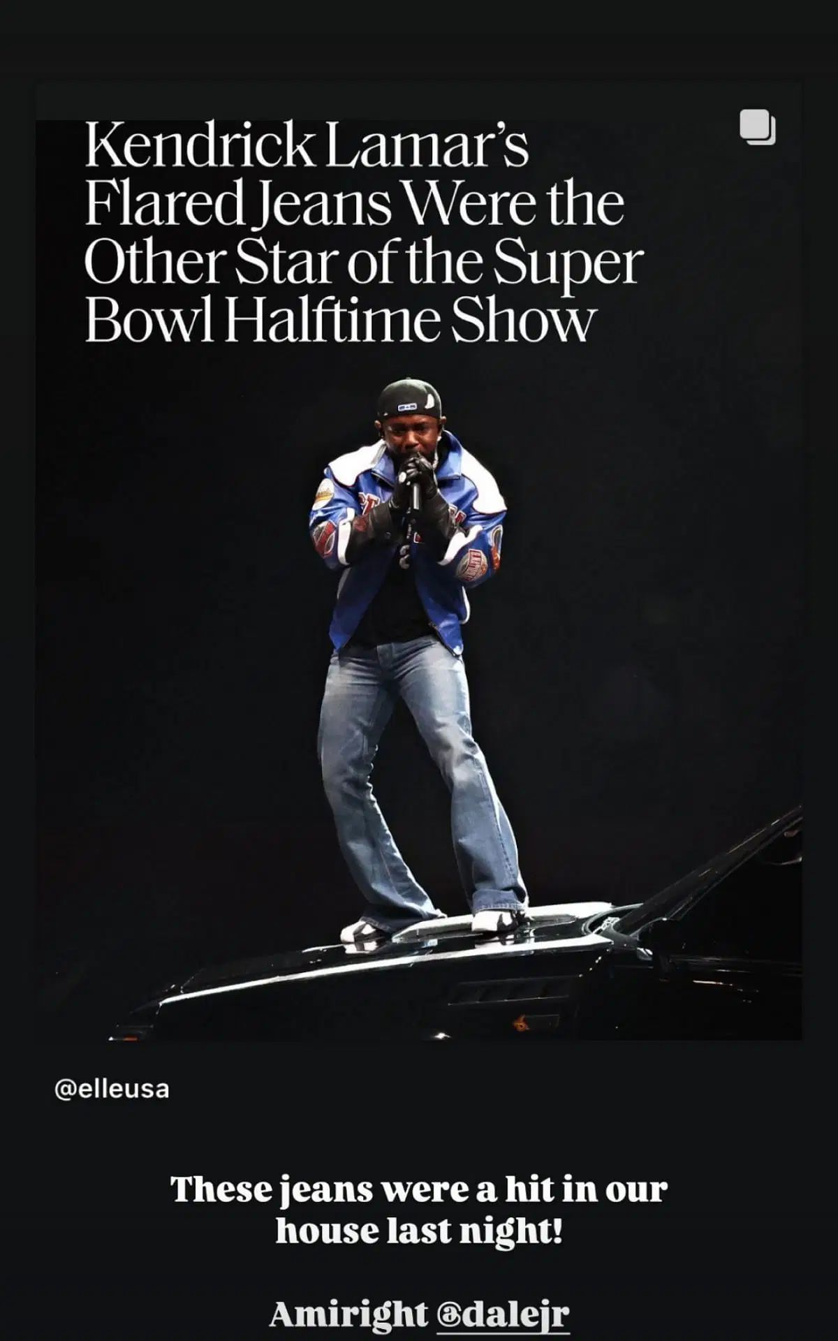 Amy Earnhardt shares real feelings on Kendrick Lamar’s Half time Super Bowl show