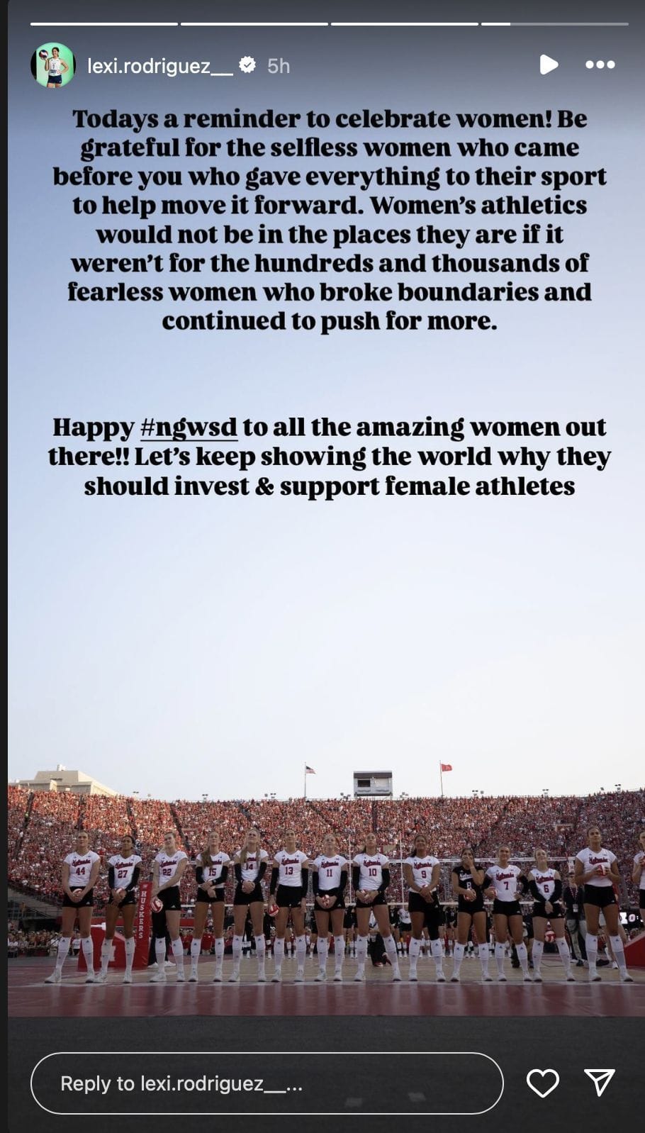 "You become a role model for the next generation"- Ex Nebraska ...