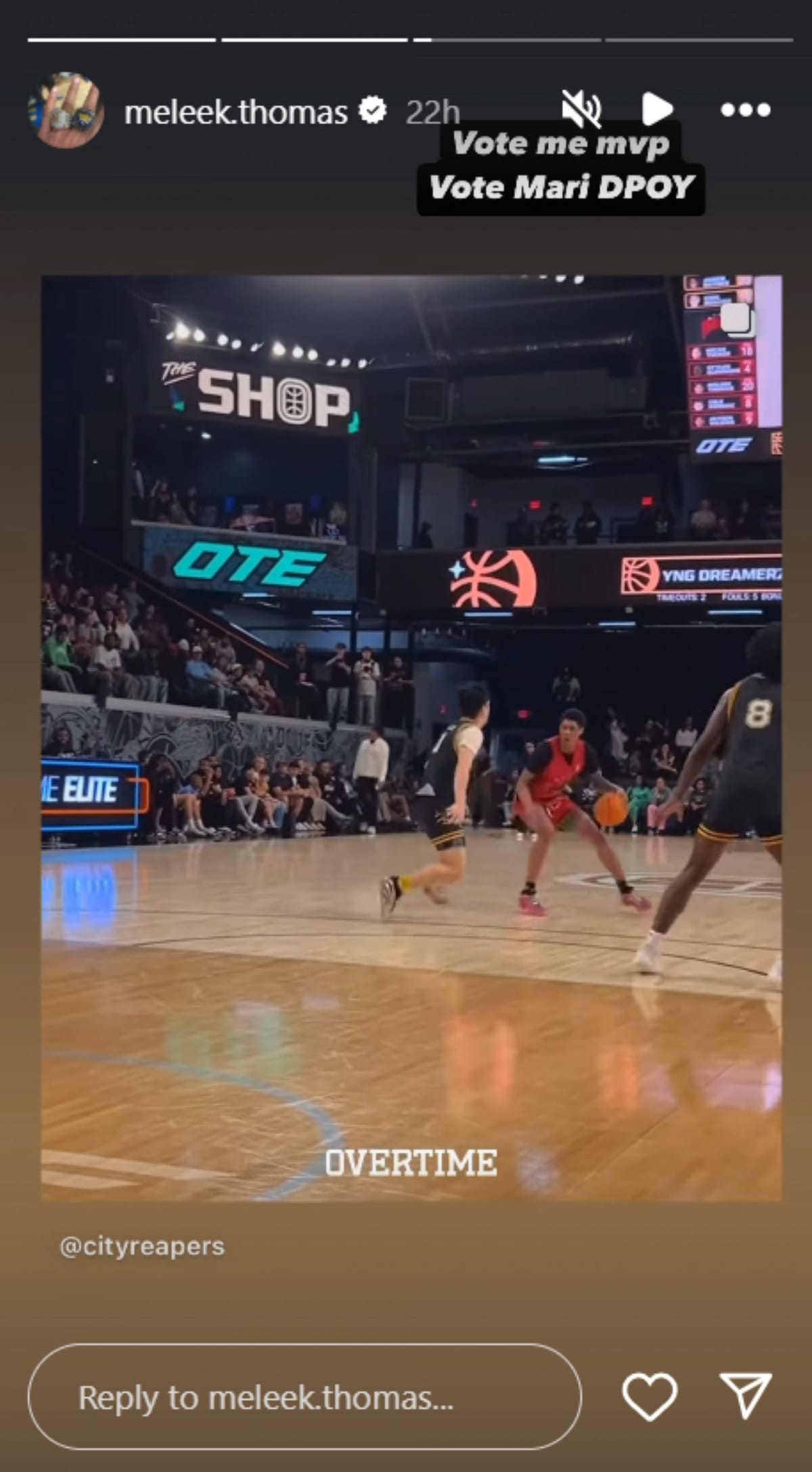 WATCH: Meleek Thomas receives uplifting message from his coach which ...