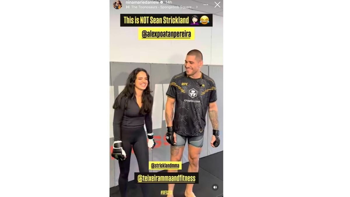 Nina-Marie Daniele brings up Dmitry Bivol's wife following the boxer's ...