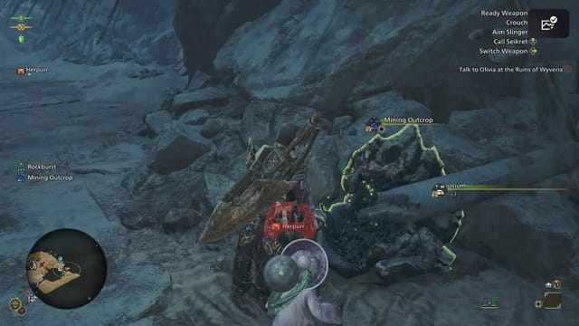 Where to find Icium in Monster Hunter Wilds