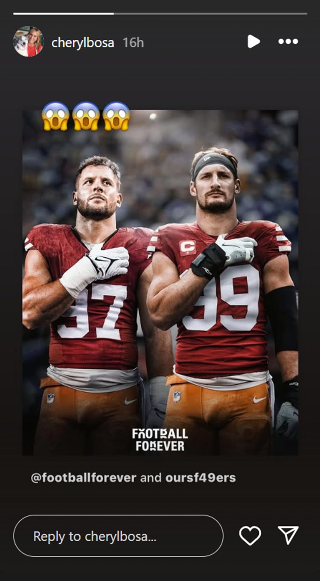 Nick Bosa’s mother Cheryl reacts to possibility of 49ers’ star playing ...