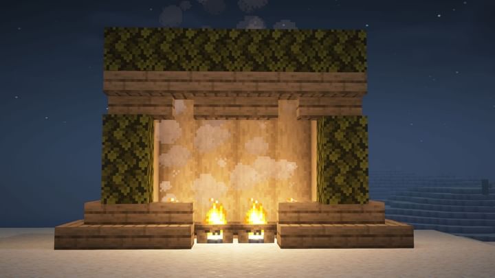 4 best Minecraft fireplace build designs