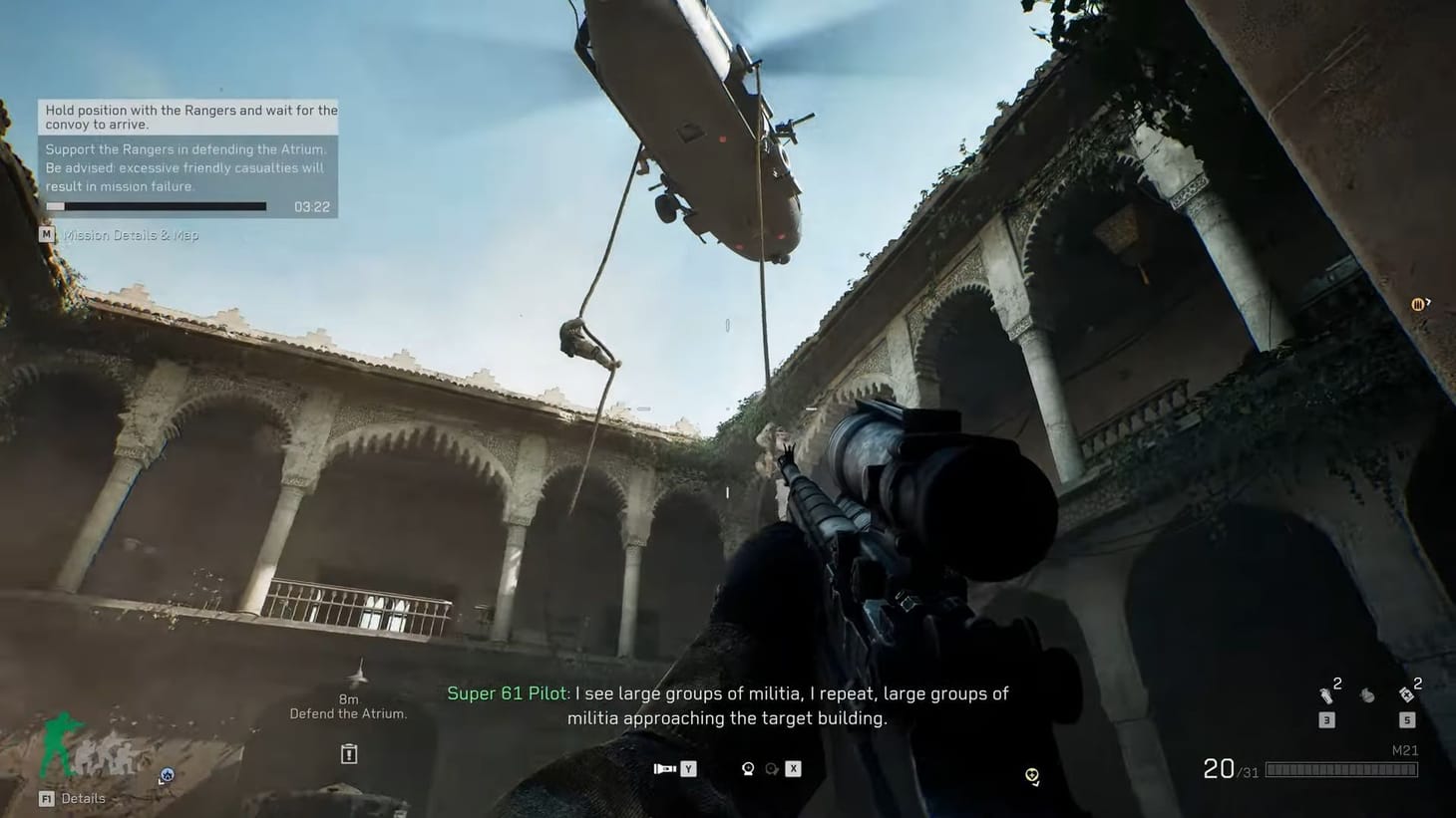 Delta Force campaign chapter 1 "Irene" walkthrough: How to complete