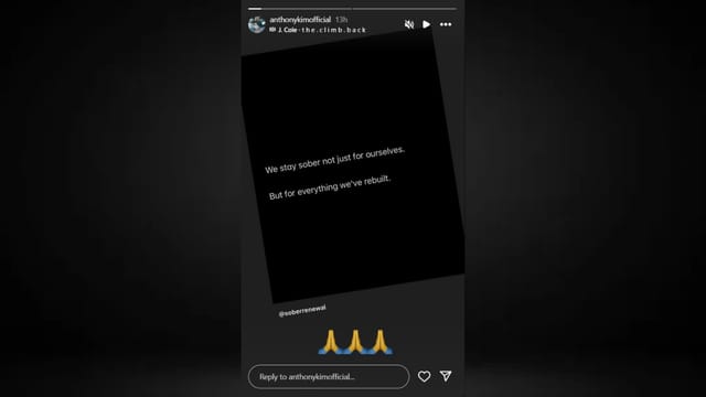 LIV Golf star Anthony Kim shares a powerful message on sobriety