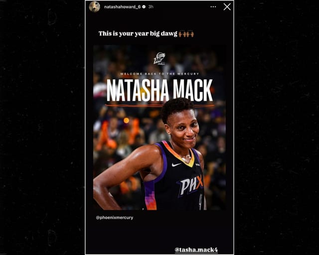 New Fever star Natasha Howard hyped as Satou Sabally's Mercury re-sign ...