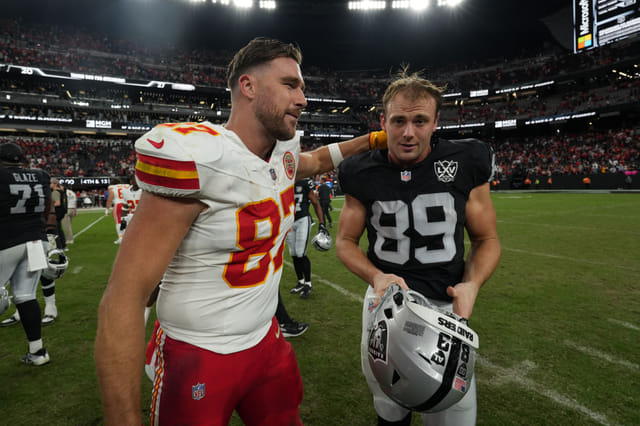 Brock Bowers vs. Travis Kelce 40-yard dash time: Which TE comes out on top?