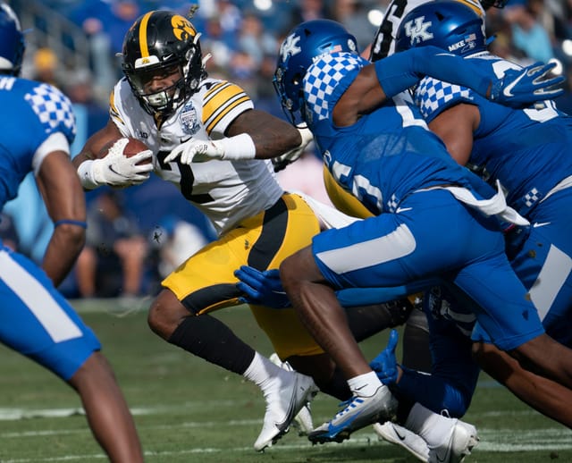 Kaleb Johnson NFL Draft Projection: 5 best landing spots for Iowa ...