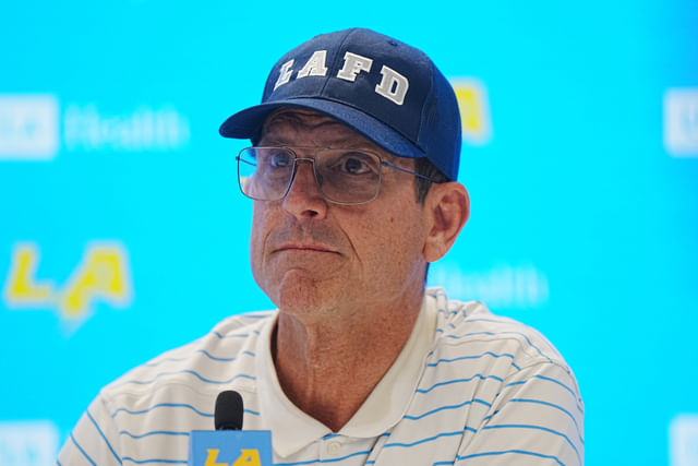 "They're only down that low due to the churn of losing Jim Harbaugh ...