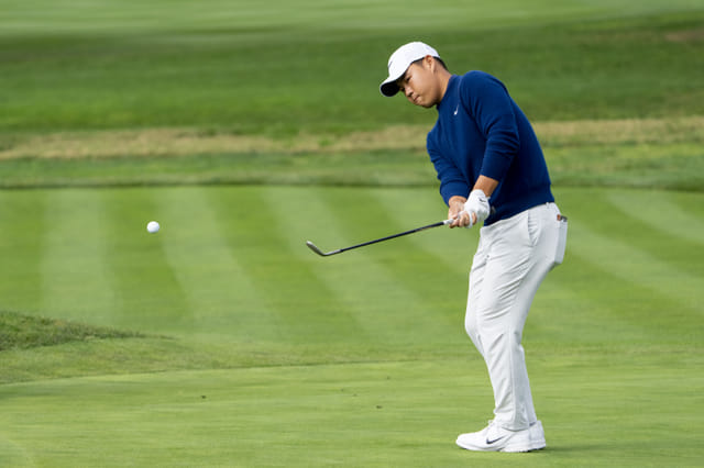 "STROKE THIS GUY" – Golf podcast host blasts Tom Kim over slow play at ...