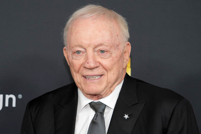 "I get sick" - Jerry Jones doesn't mince words on Commanders QB Jayden ...