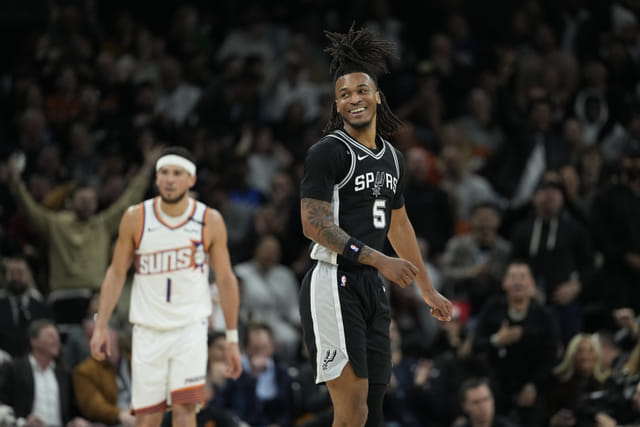 Stephon Castle stats tonight: Spurs rookie tallies double-double in 1st ...
