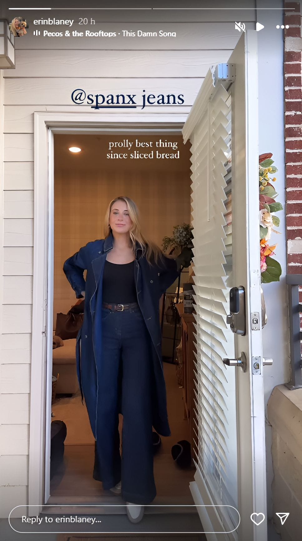 Ryan Blaney's sister Erin calls jeans 'best thing since sliced bread ...