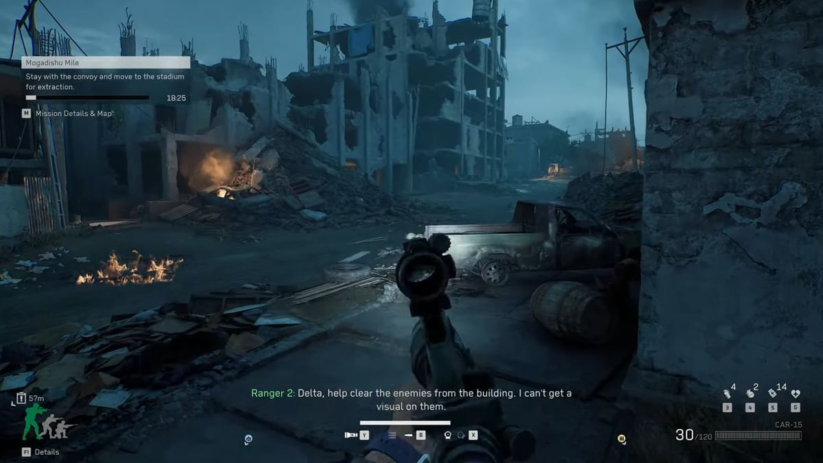 Delta Force campaign chapter 7 "Mogadishu Marathon" walkthrough: How to ...