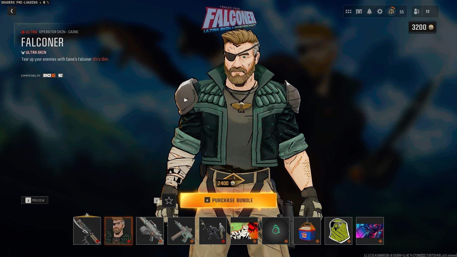 Mastercraft Falconer Tracer Pack in Black Ops 6 and Warzone: Price ...