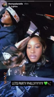 DeVonta Smith's fiancée Mya Danielle sends out three-word message ahead ...