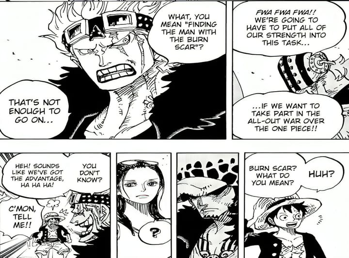 One Piece's Man Marked by Flames may retcon Law's backstory in a major way