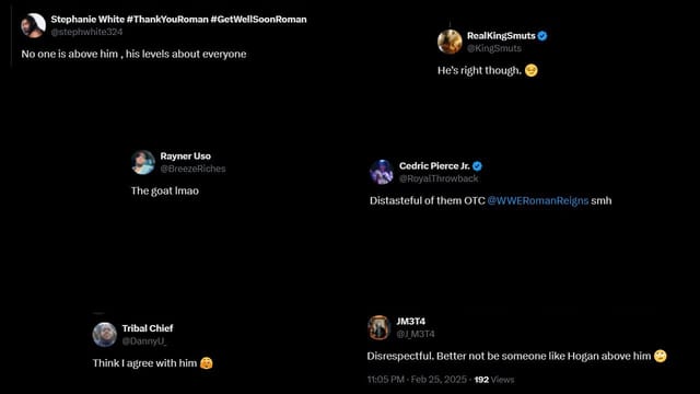 Fans come out in support of Roman Reigns after he sends angry message ...